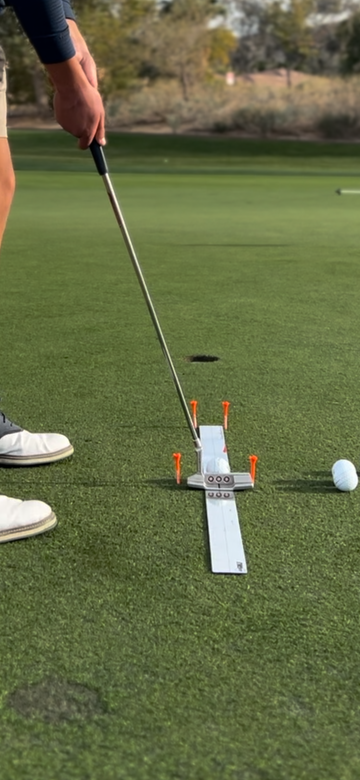 Alignment Made Easy Golf Training Aid: Full Swing, Putting, Short Game