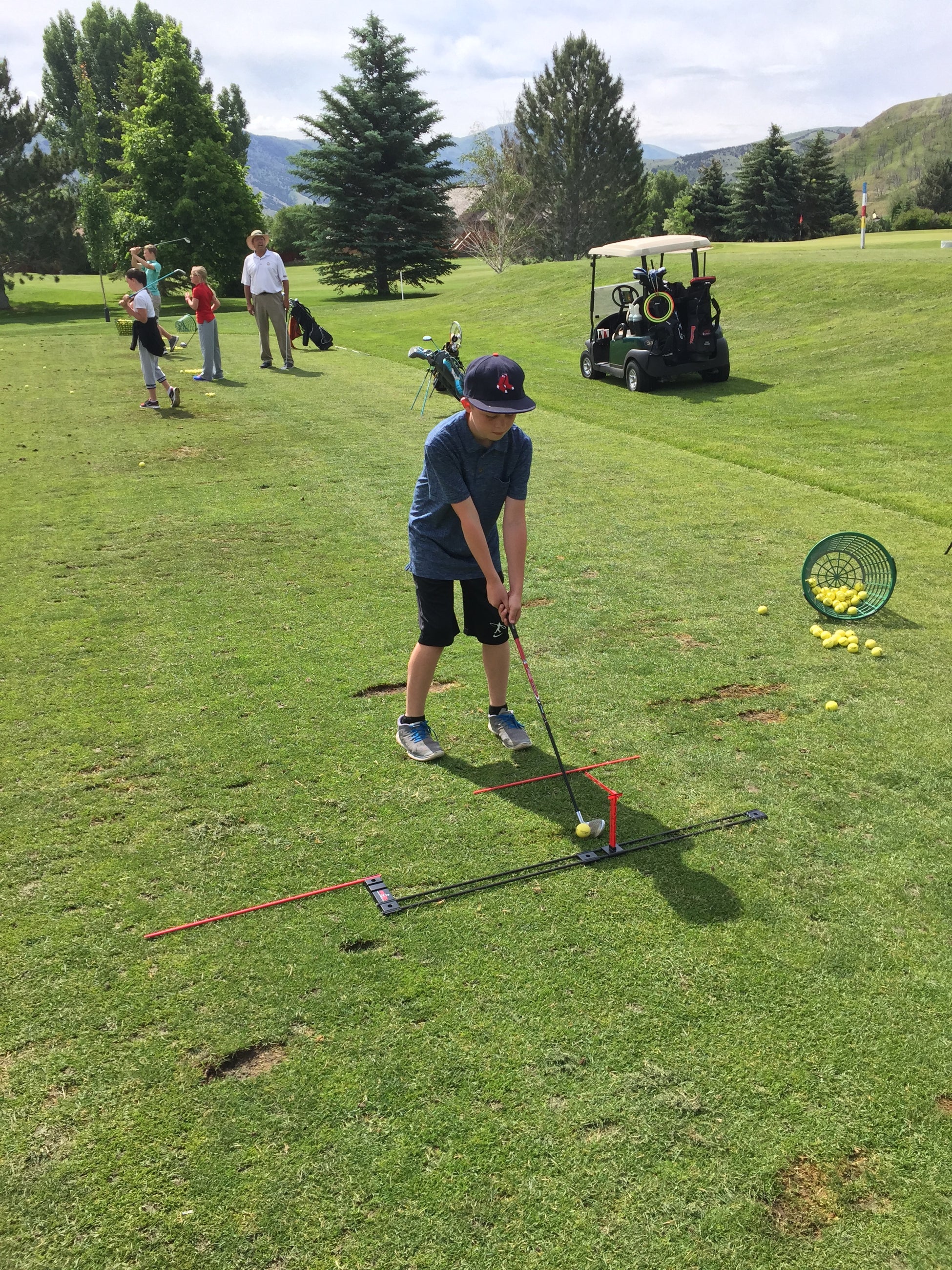Alignment Made Easy Golf Training Aid: Full Swing, Putting, Short Game